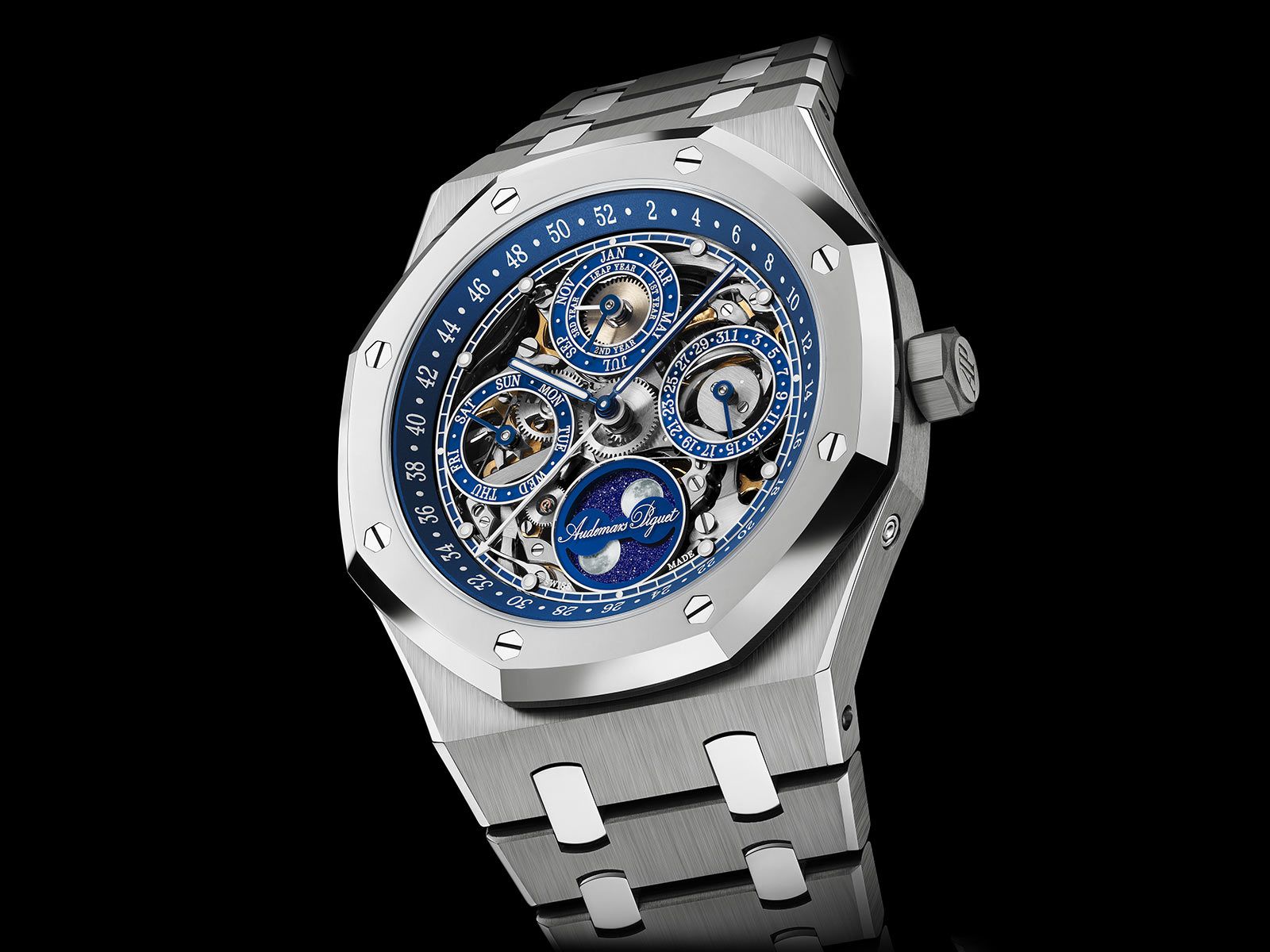 Audemars Piguet Royal Oak Perpetual Calendar Openworked 150th ...