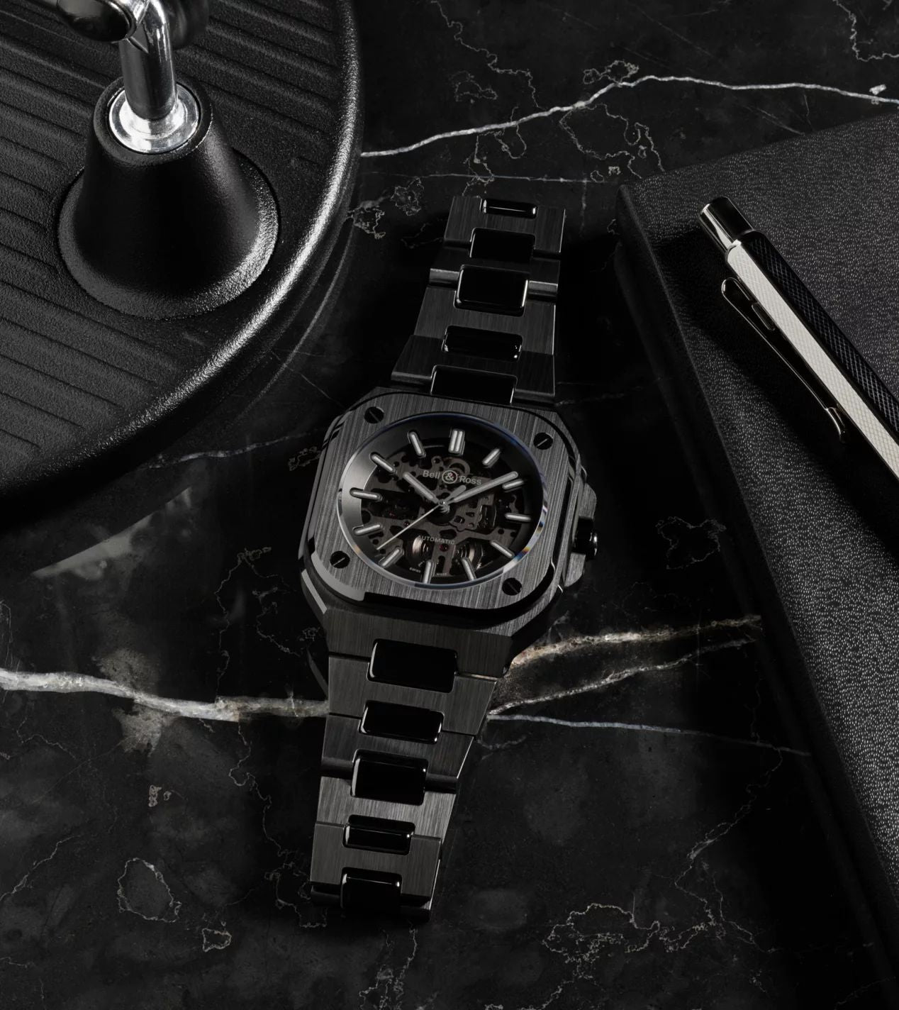 Bell & Ross BR-05 Skeleton Phantom Ceramic – Element iN Time NYC