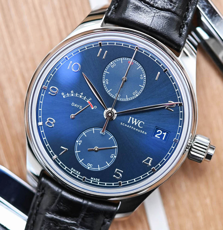 IWC Portugieser Hand-Wound Monopusher Edition “Laureus Sport for Good ...