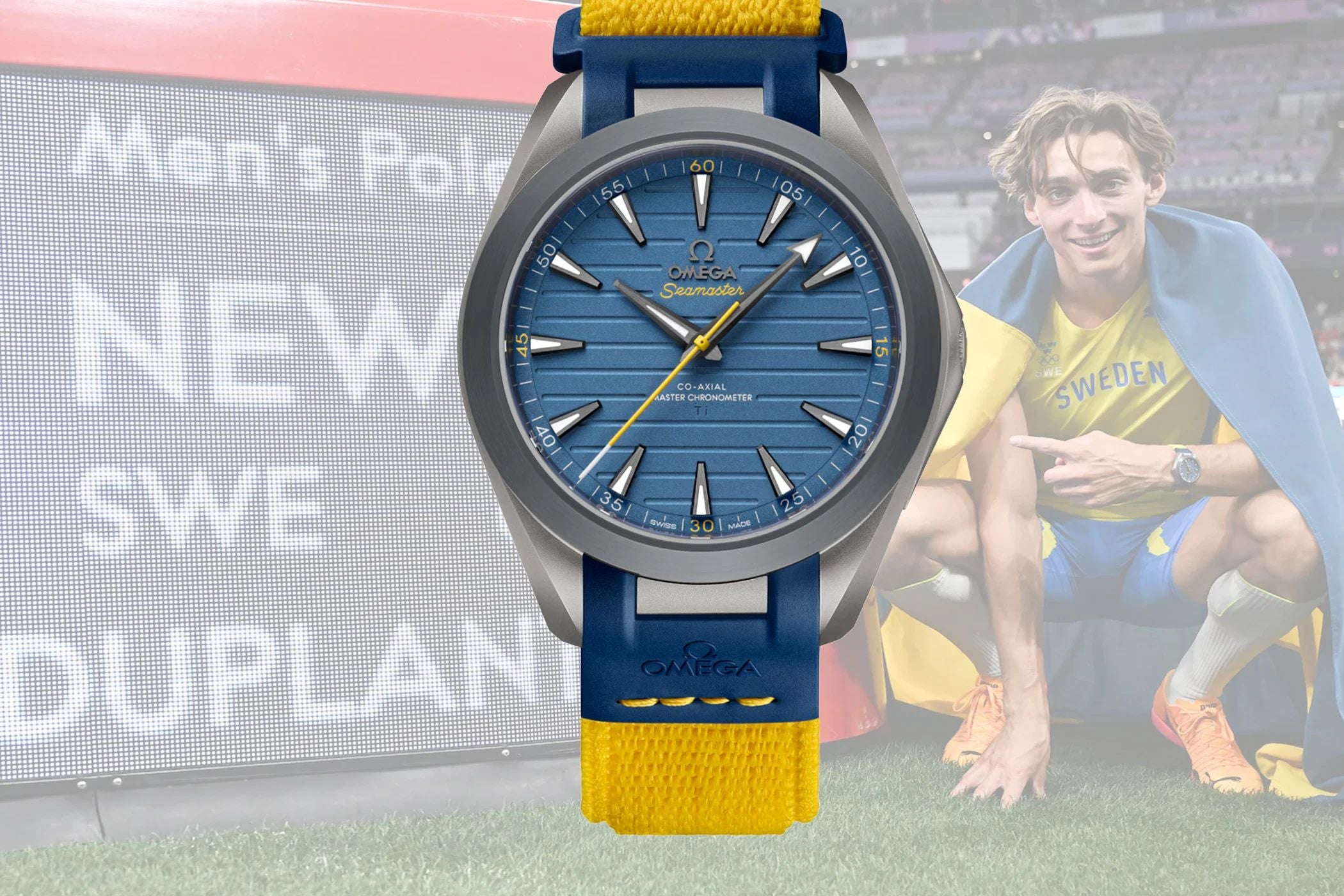 Omega Seamaster Aqua Terra 150M Titanium Ultra-Light Armand Duplantis ...