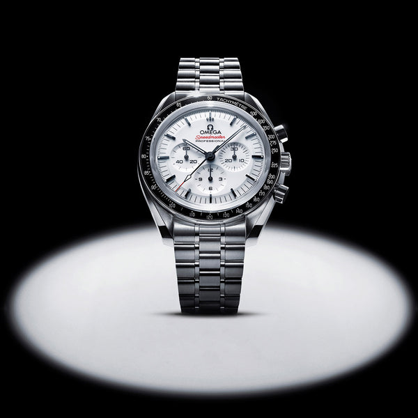 Omega Speedmaster Moonwatch Professional with White Lacquer Dial ...