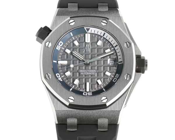 AP Royal Oak Offshore Diver 42mm Grey Dial 15720ST.OO.A009CA.01 ...
